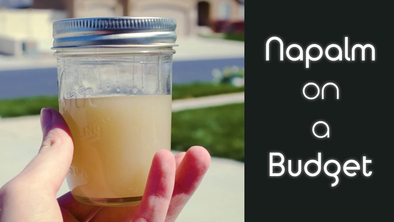 New Video: How to Make Napalm from Gasoline and Styrofoam - Blasted Science